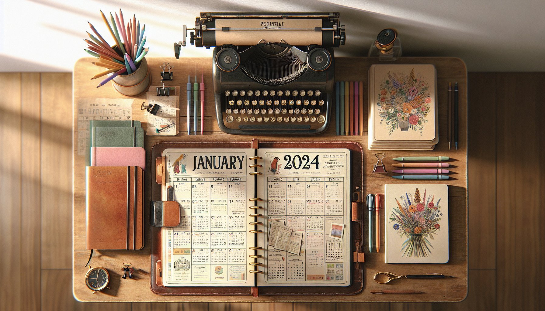 Discover the 2024 January Start Weeks Planner | The Craft Chronicle