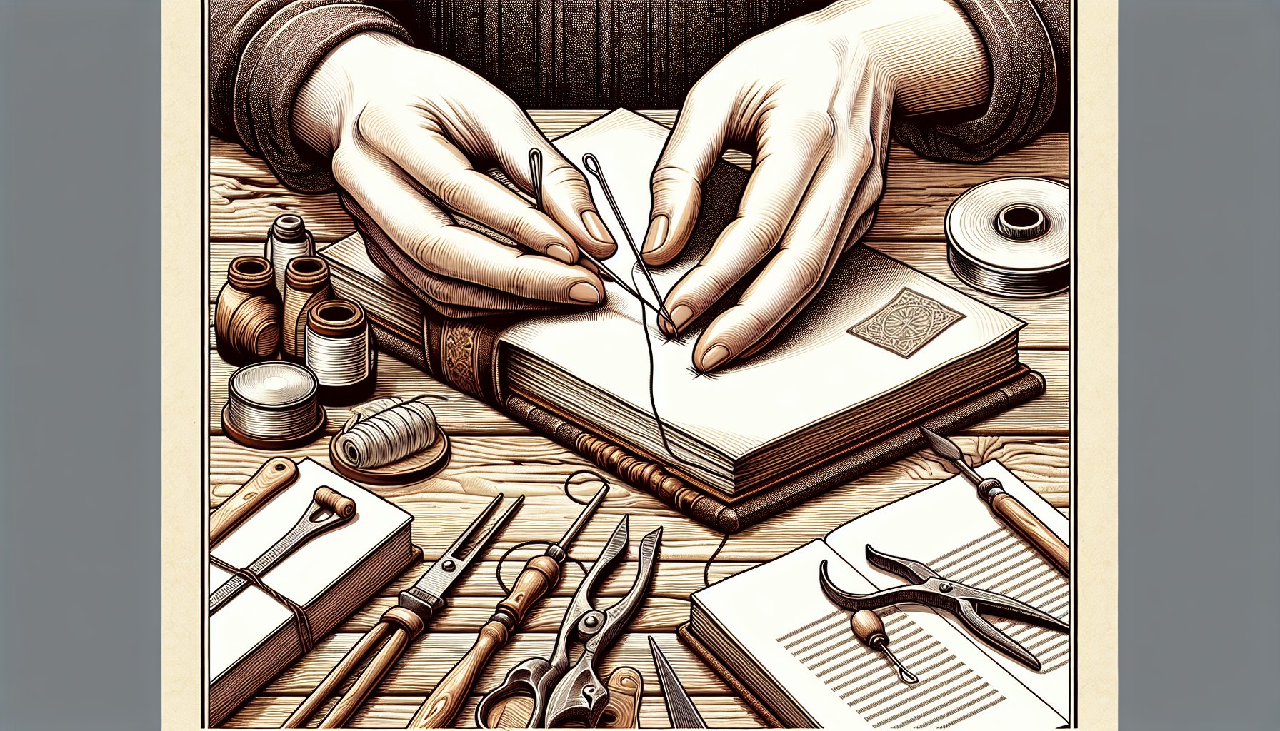 Rebinding a Book with Loose Pages | The Craft Chronicle