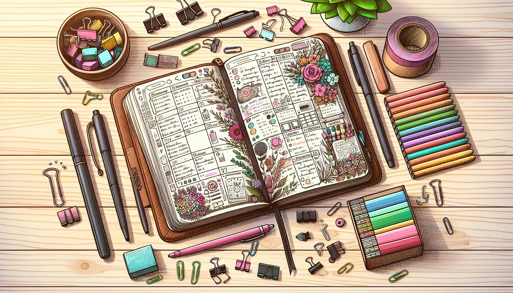 Using Dailies to Pre-Plan in Bullet Journal | The Craft Chronicle